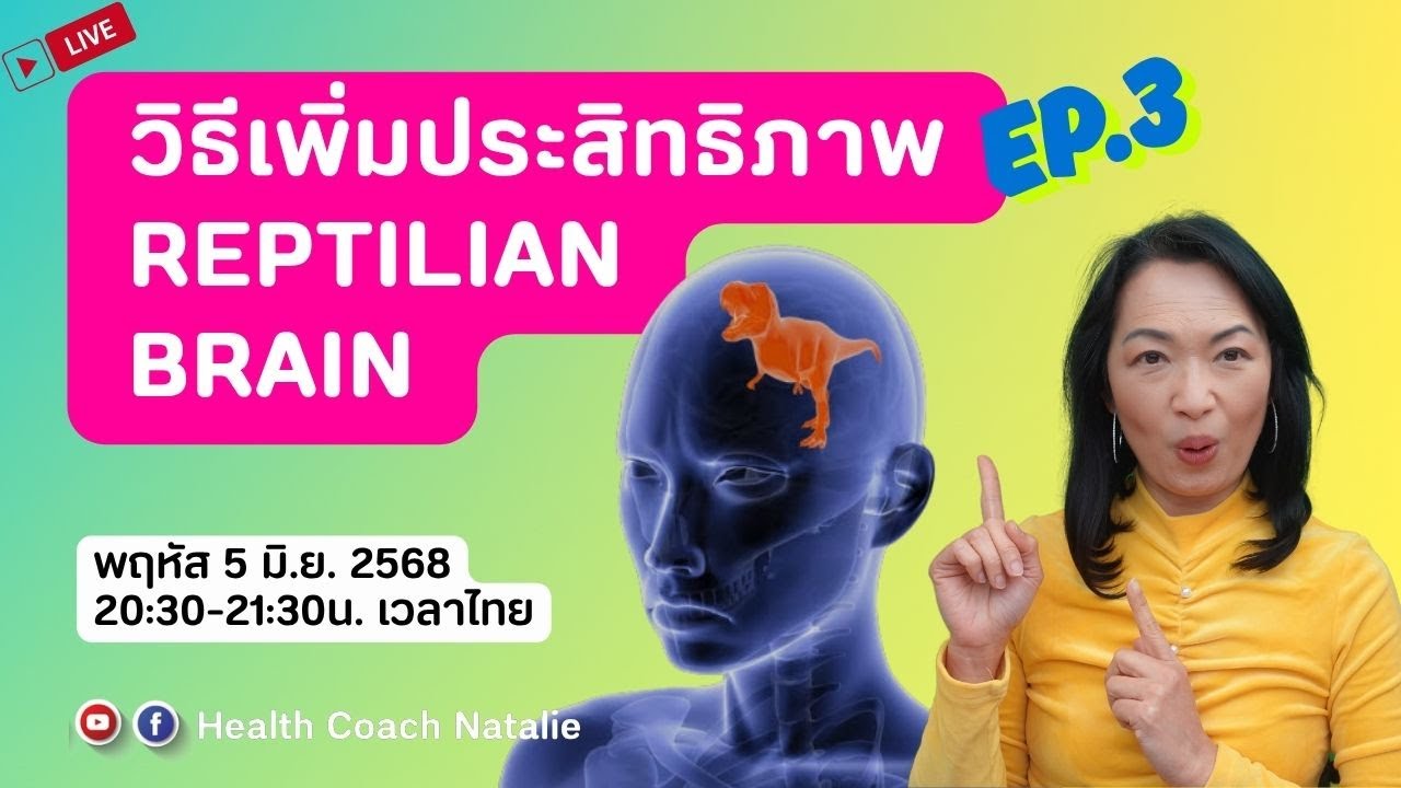 L130: 6 วิธีเพิ่มประสิทธิภาพ Reptilian Brain - YouTube