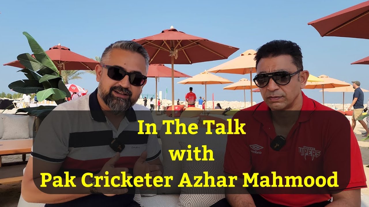 Pakistani cricketer Azhar Mahmood on ILT20 and rising culture of T20 ...