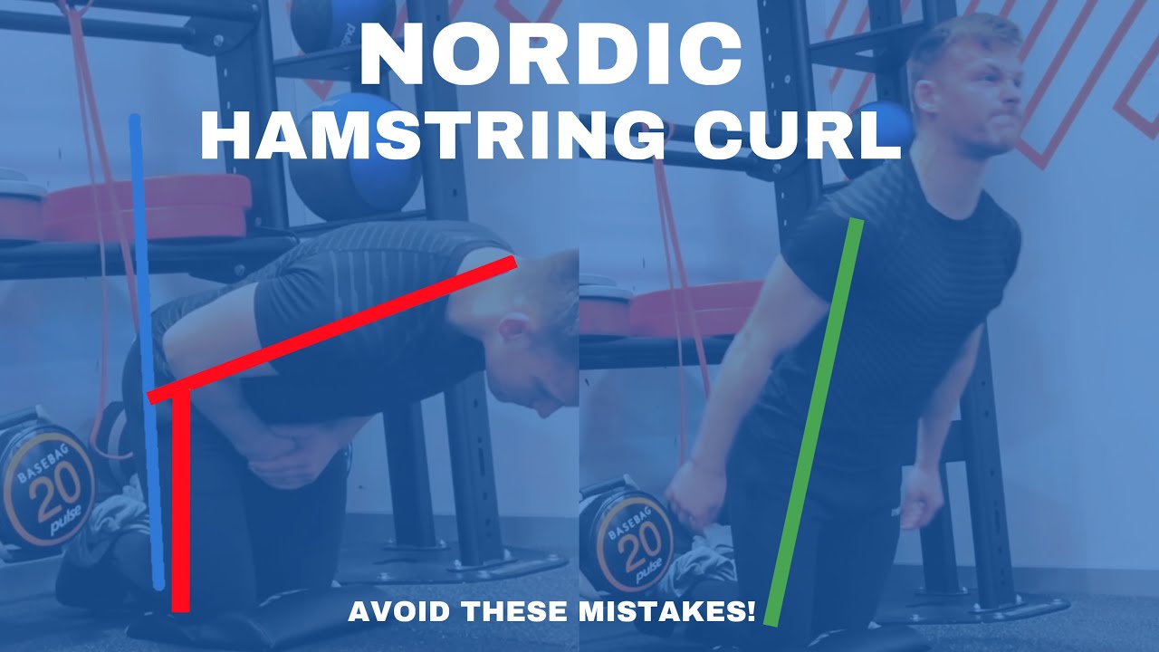How To Do The Nordic Hamstring Curl Properly - YouTube