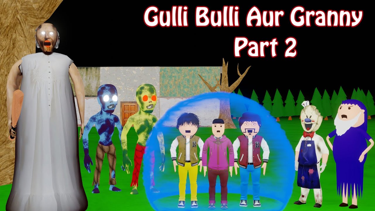 Gulli Bulli Aur Granny Part 2 | Gulli Bulli Cartoon | Horror Story ...