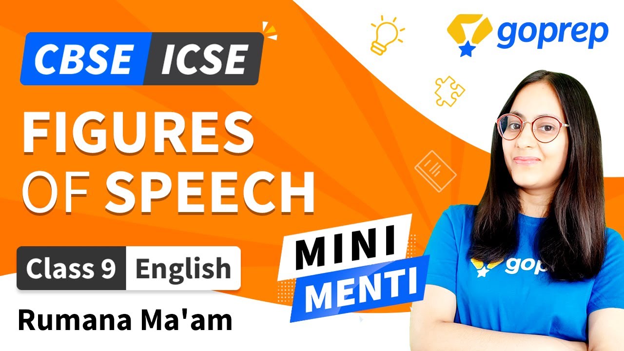 Figures of Speech | CBSE | ICSE | Class 9 English Grammar | Rumana Ma ...
