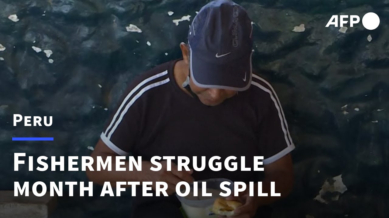 Peru fishers struggle to make ends meet one month after the oil spill ...