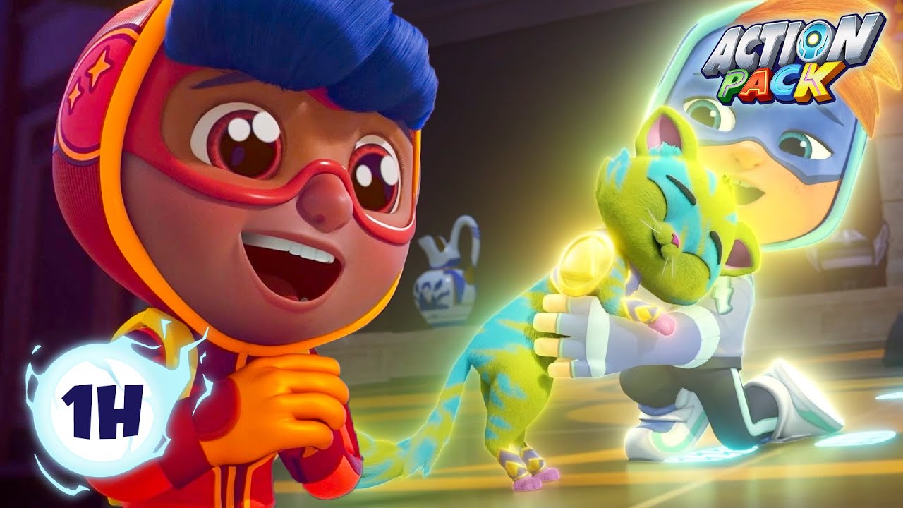 Chat Magique Adorable⚡🦸🏼‍♂️ Action Pack Français Épisode Complet ...