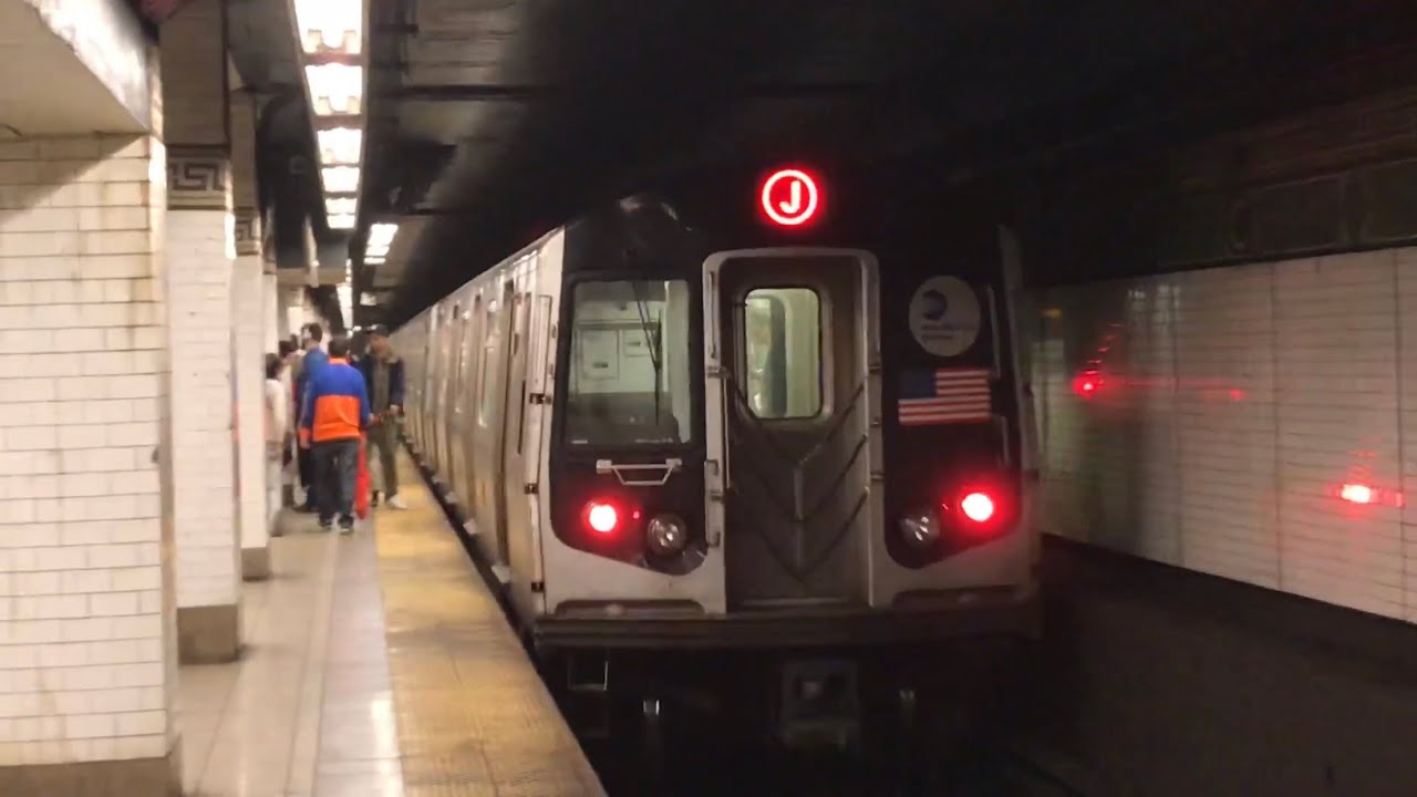 Broad St Bound 2001 Kawasaki R143 8165 J Train From Bowery To Canal St ...
