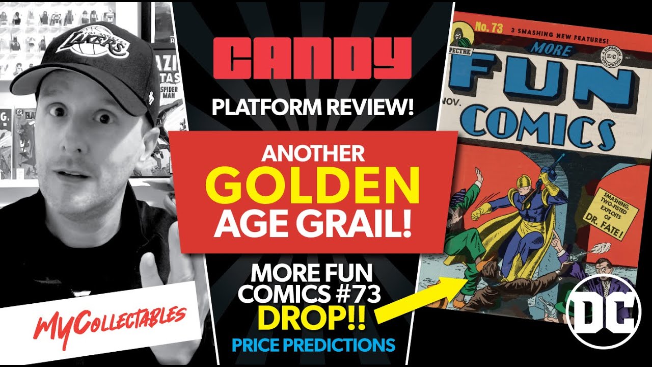 More Fun Comics #73 Drop on CANDY Digital! Platform and Drop Review ...