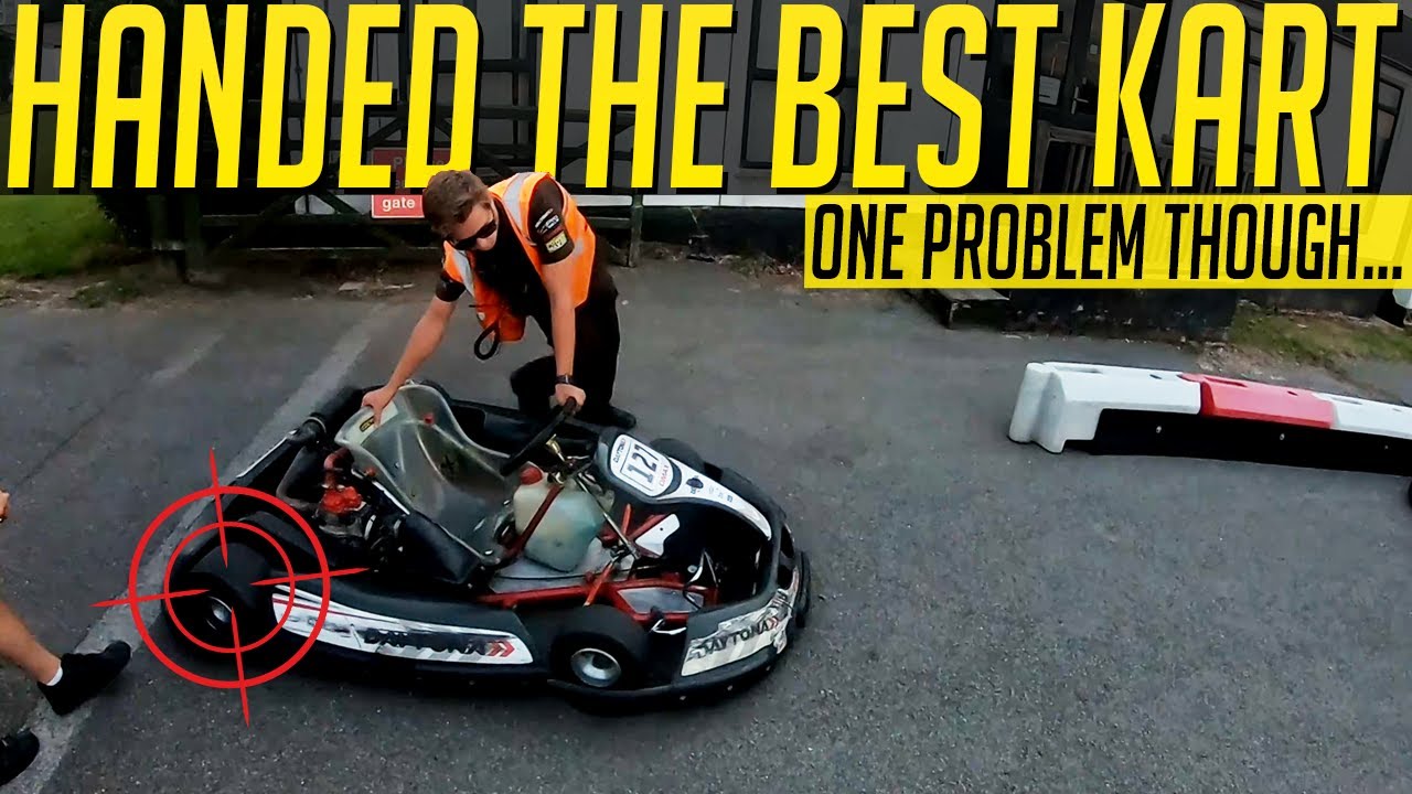 When You Get Handed The Fastest Kart - YouTube
