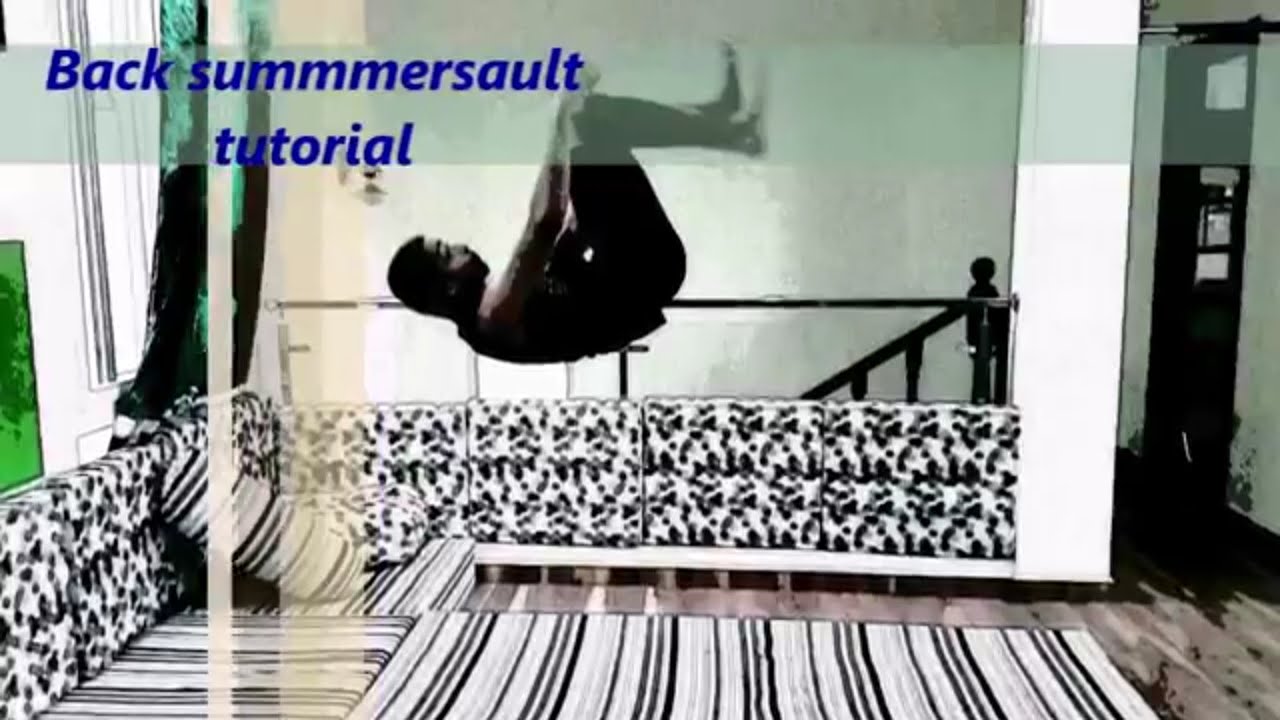 Back Summersault Tutorial-Aditya Rao - YouTube