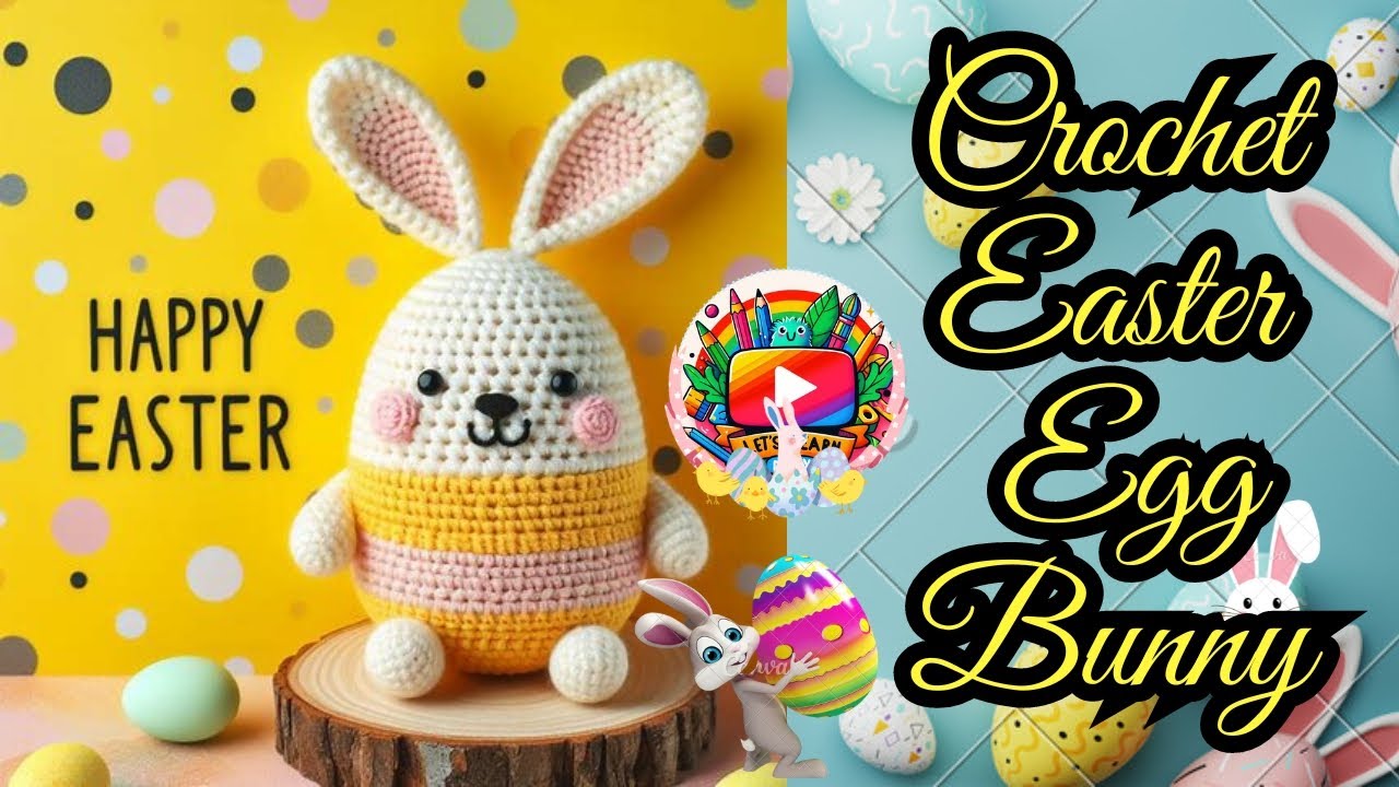 Egg-citing Easter Crafts: Crochet Easter Bunny 🐰 #easter #easterdiy #easteregg #easterbunny ...