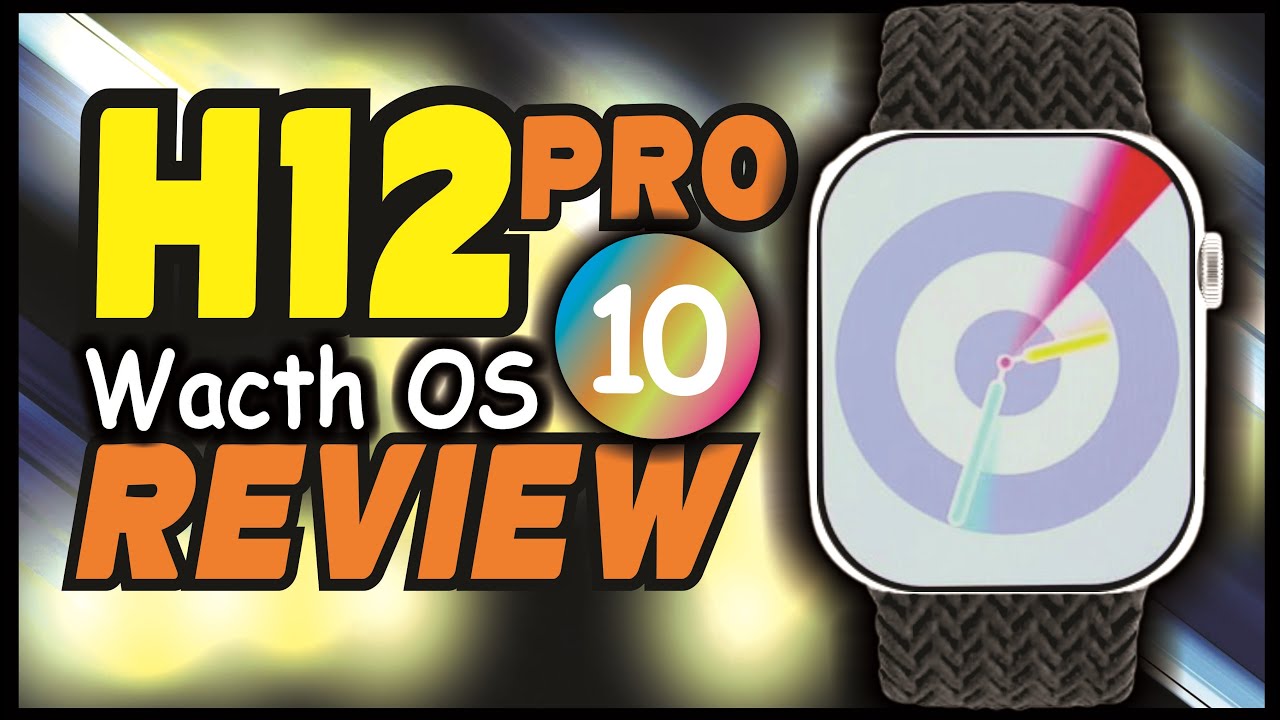 Smartwatch H12 PRO com 4Gb de Memória e SISTEMA WATCH OS 10 - YouTube