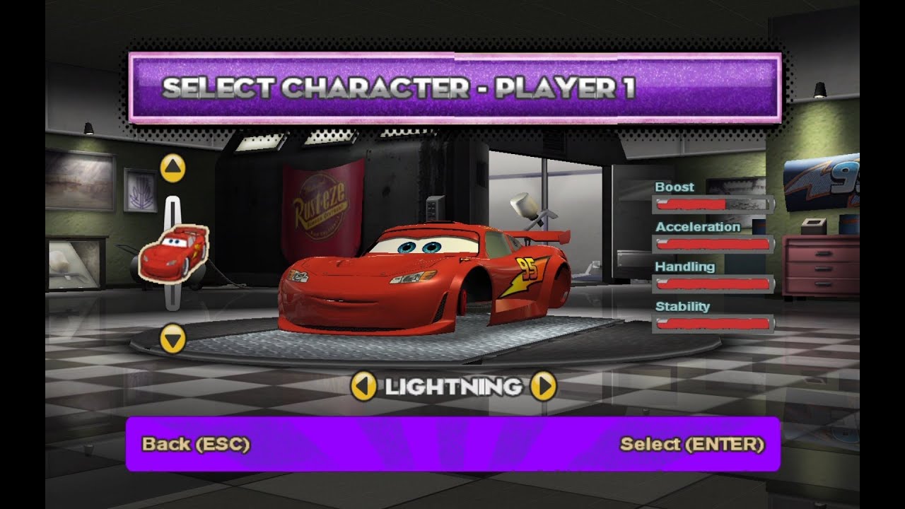 Cars Superdrive: Lightning McQueen Modified - YouTube