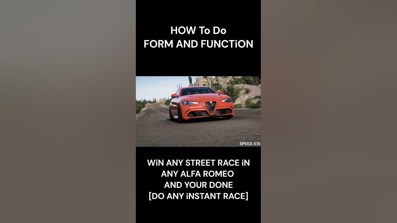 [FH5] HOW To Do FORM AND FUNCTiON - YouTube