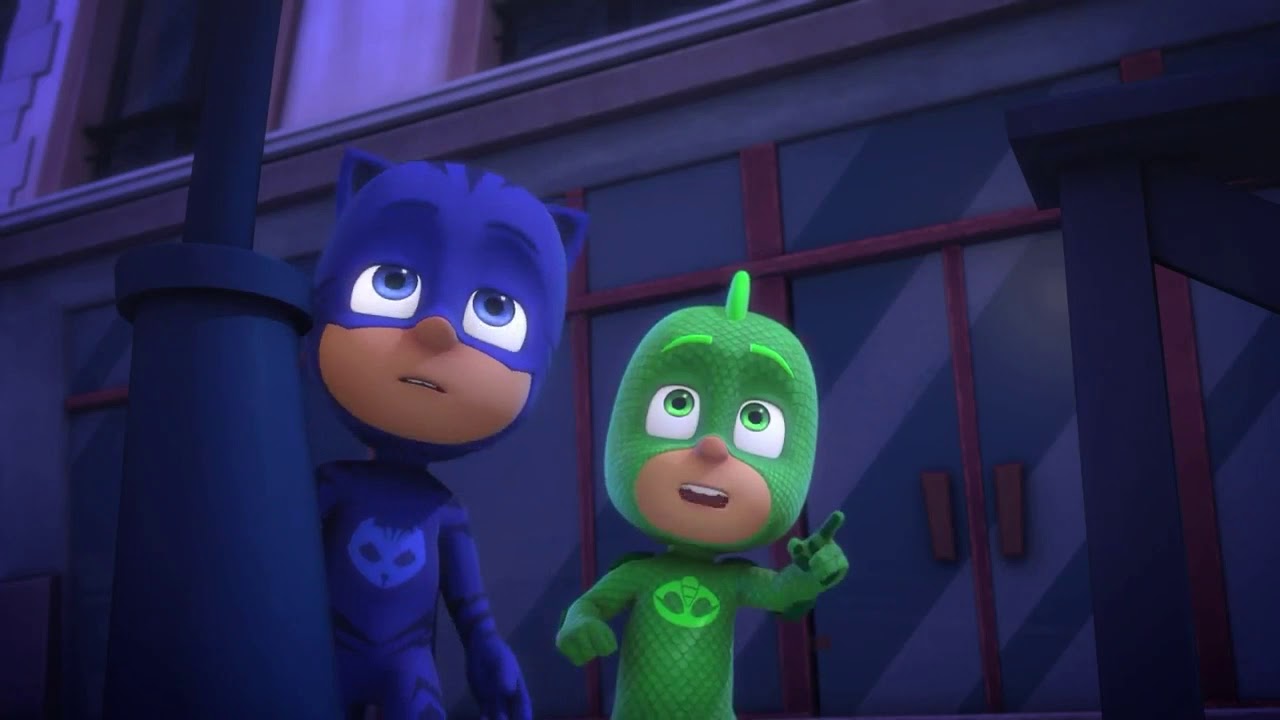 PJ Masks S1E18B Owlette's New Move - YouTube