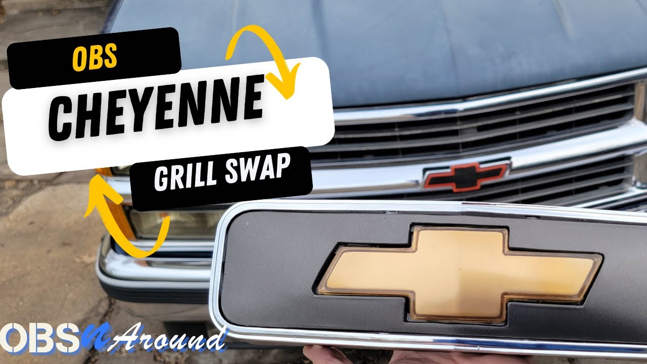 OBS Silverado Cheyenne Grill Swap (400SS) - YouTube