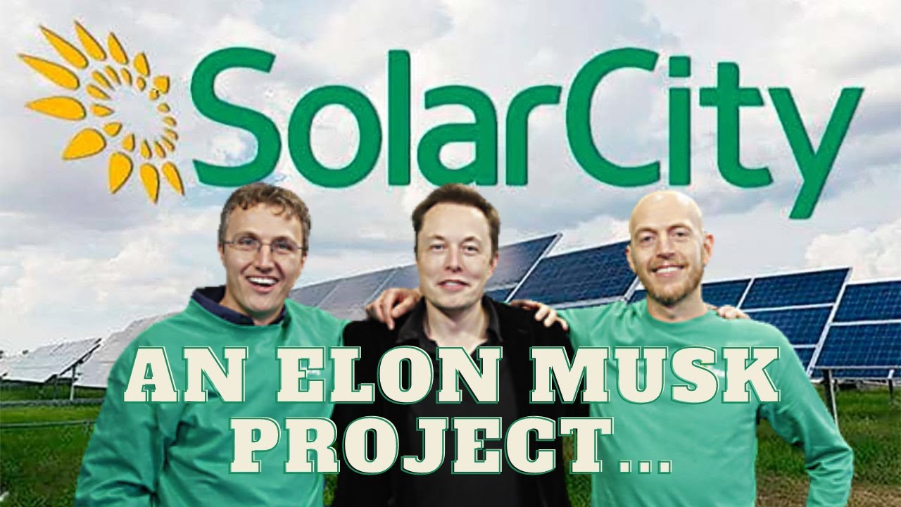 SolarCity: Elon Musk's Big Initiative - YouTube
