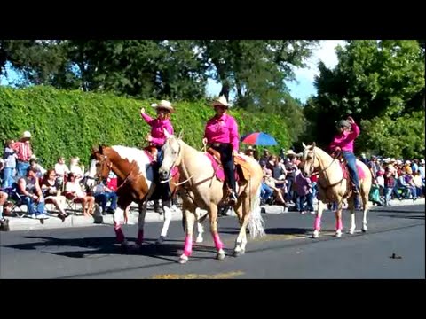 2015 Mounted Riders Pendleton Round-Up Parade - YouTube
