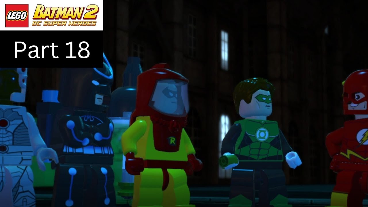 Lego Batman 2 - Part 18 - Falling! - (Lego Batman 2 Walkthrough) - YouTube