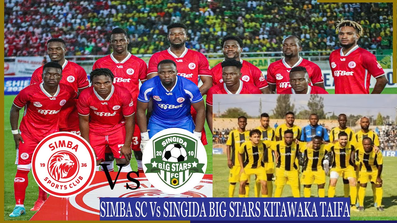 MBWADUKE AMWAGA DATA GAME KALI YA SIMBA SC Vs SINGIDA BIG STARS / HUKU ...