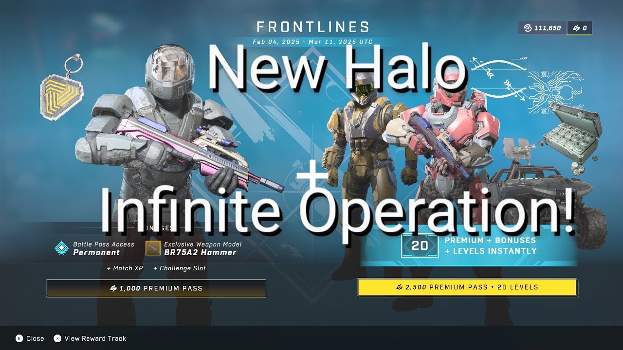 New Halo Infinite Operation! Frontlines. - YouTube