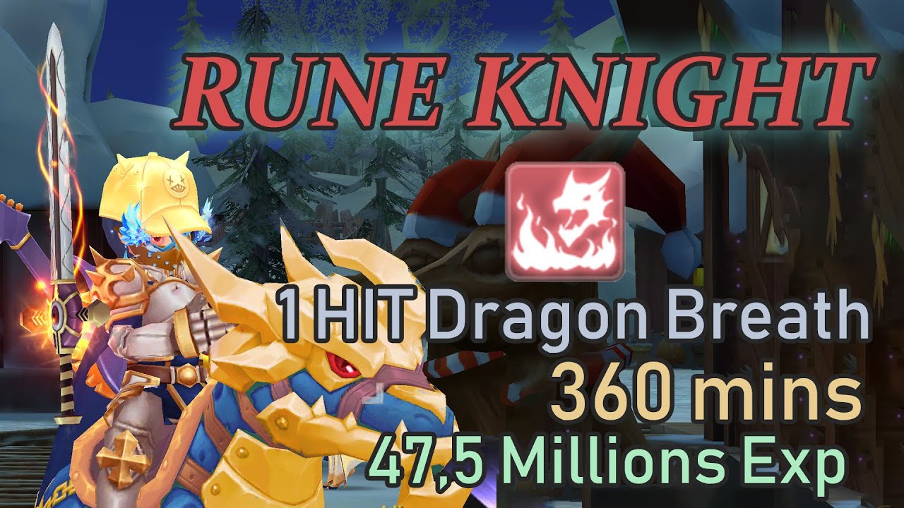 Dragon Breath 1HIT Rune Knight leveling Ragnarok M Eternal Love - YouTube