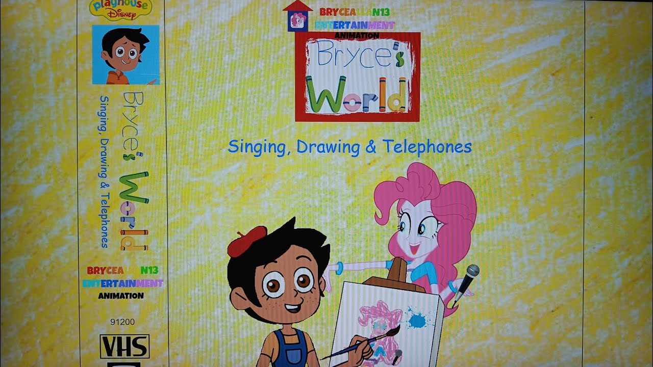 Bryce's World: Singing, Drawing & Telephones 2000 VHS (Full VHS Tape ...