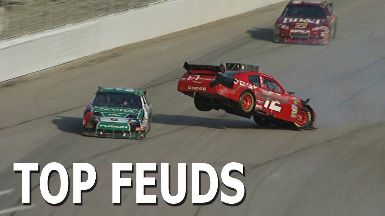 TOP NASCAR FEUDS - YouTube
