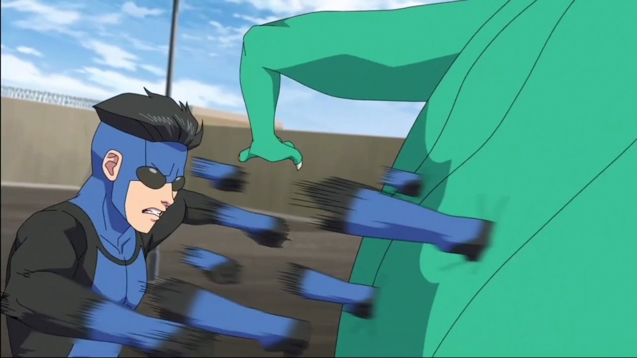 Invincible and Atom Eve Vs American dragon master Liu - Invincible ...