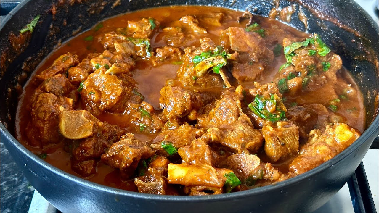 Simple and delicious lamb curry / weekend recipe - YouTube