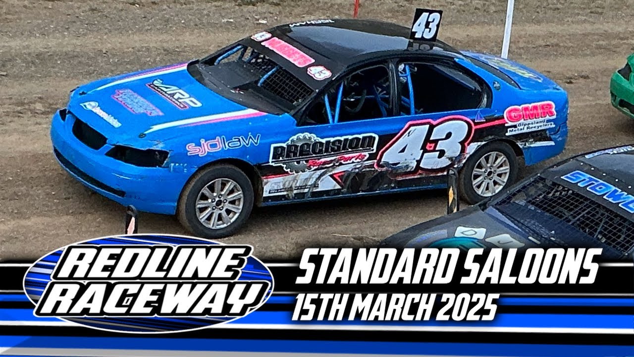 Redline Raceway Standard Saloons 15th March 2025 - YouTube