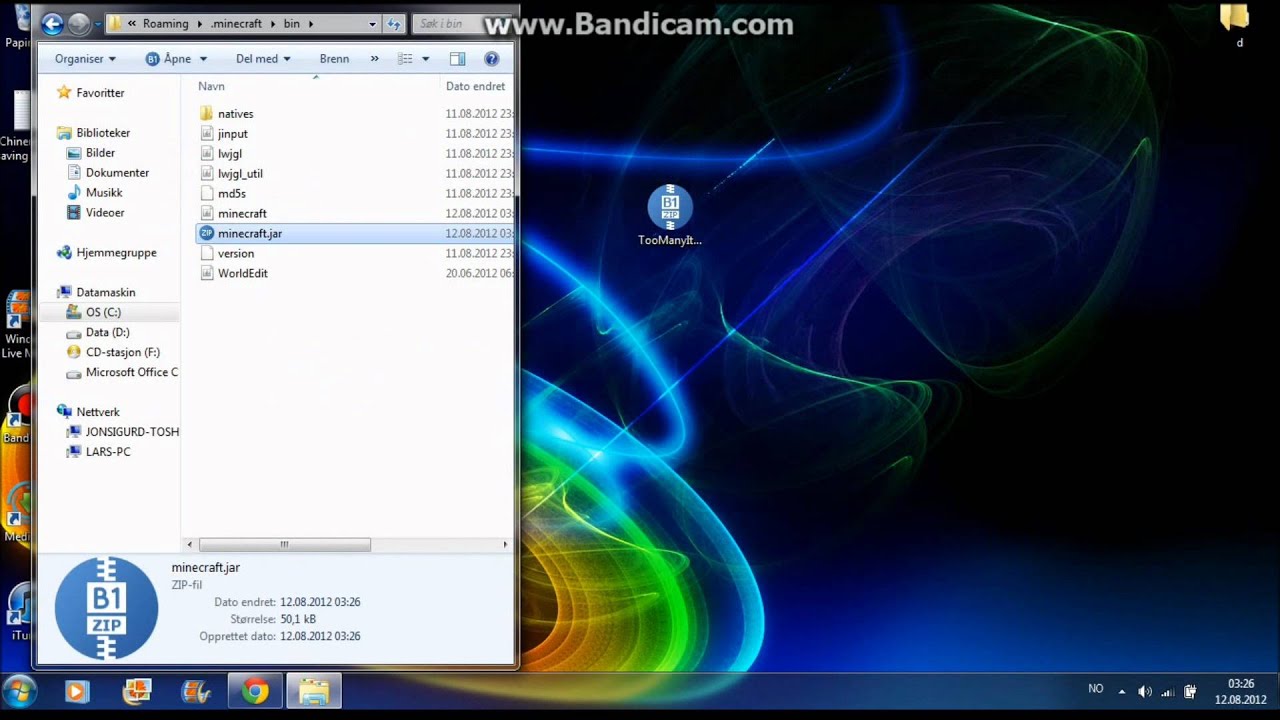 Minecraft 1.3.1 How to install TMI mod (EASY) - YouTube