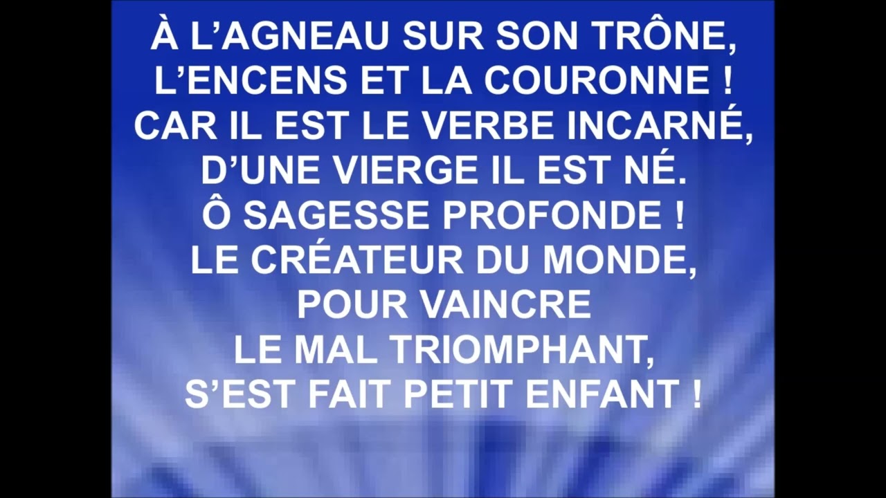 À L'AGNEAU SUR SON TRÔNE - Jacques Boudreau (R. Saillens, G. J. Elvey ...
