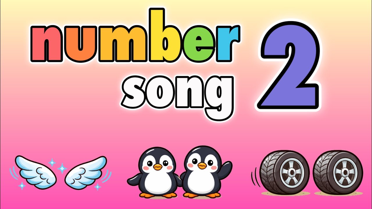 Number Two Song for Kids | Early Math & Number Recognition - YouTube