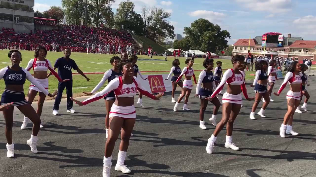 SAU & WSSU Cheer Unity - YouTube