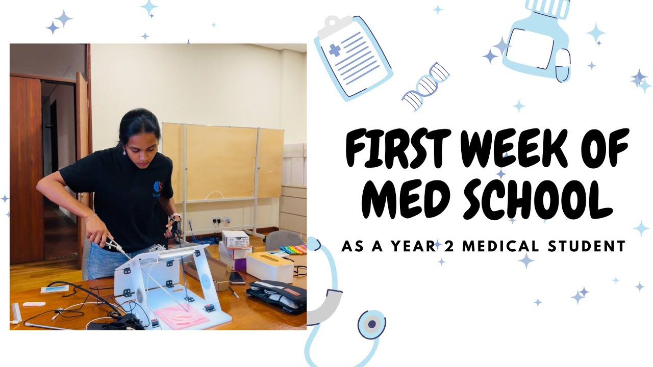 Back to Med School 🩺 | My First Week of Year 2 | Med School Vlog 🎓 ...