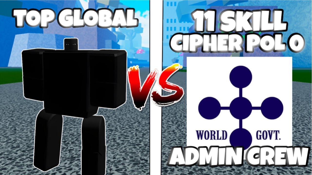 Top 1 Global 1v11s Cipher Pol 0 ADMIN CREW - YouTube