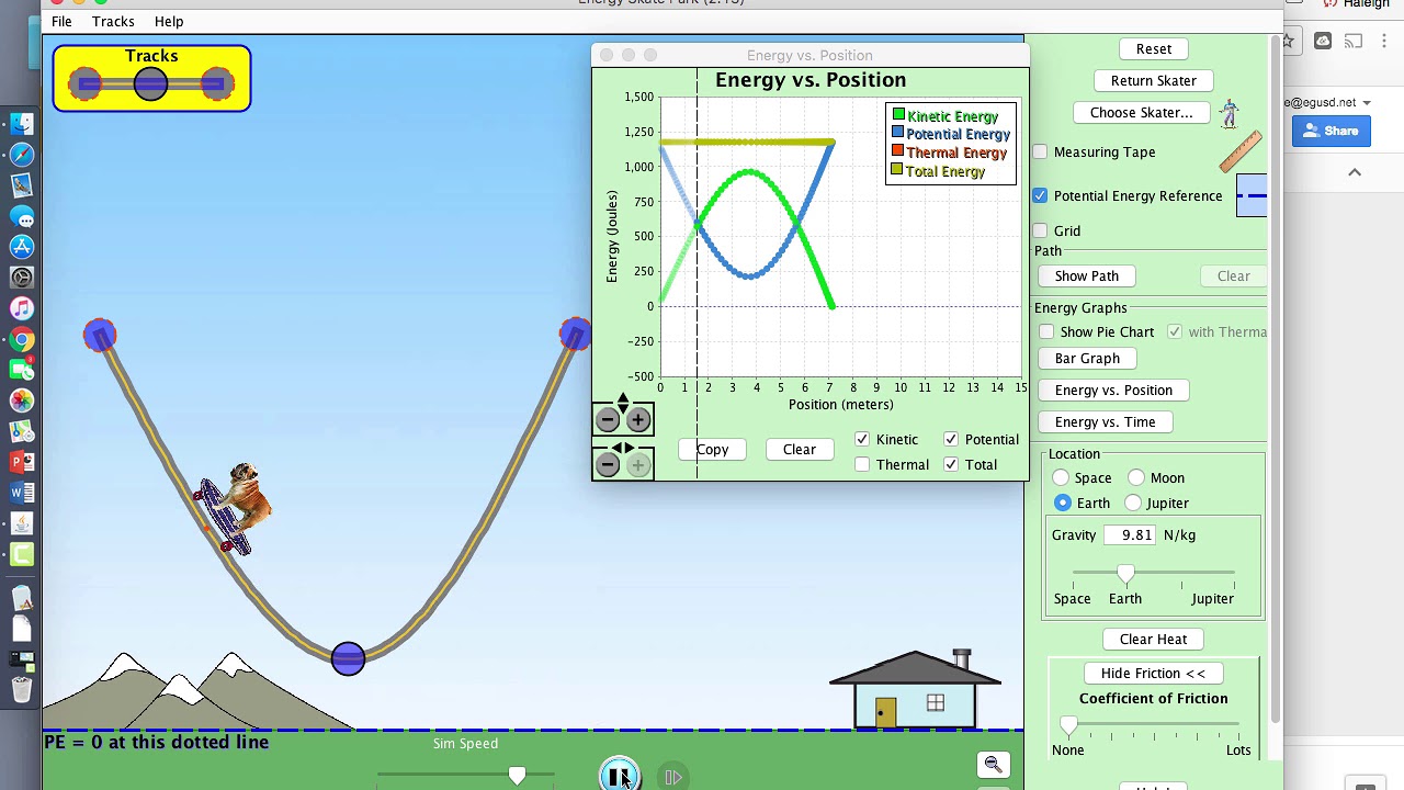 energy vs position graphs - YouTube