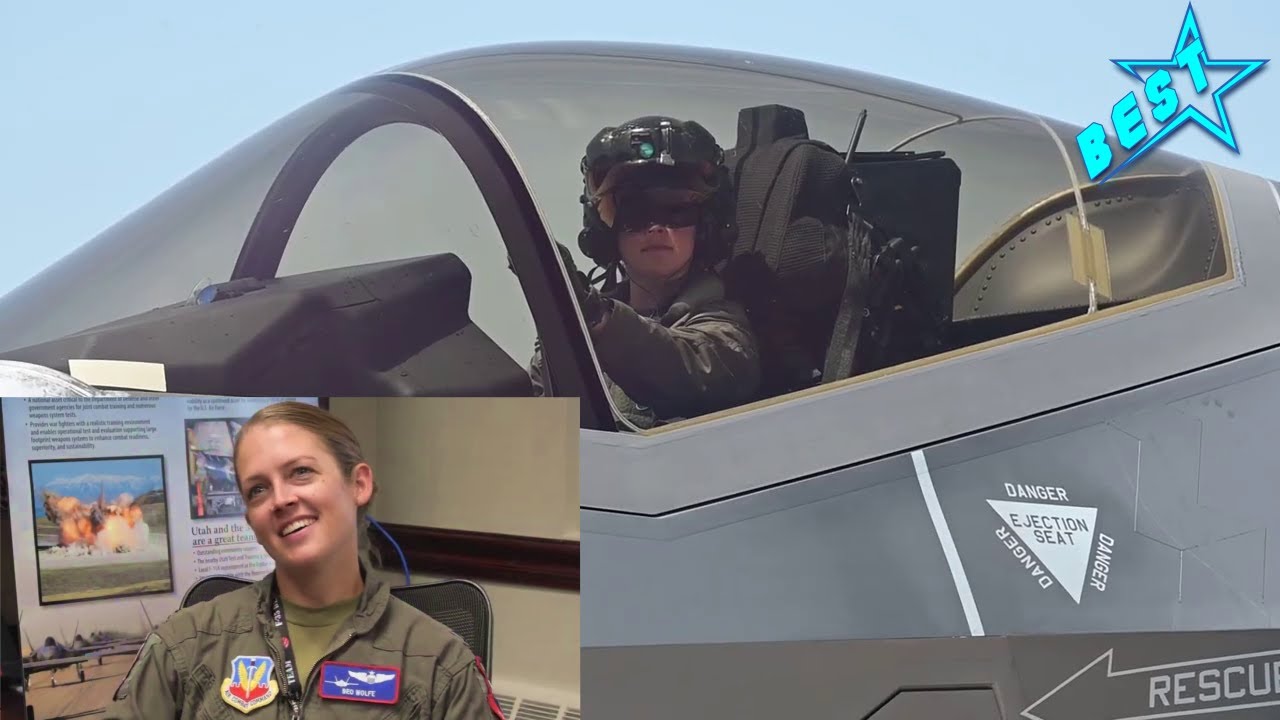 Military Best: US F-35 Celebrity Commander & Fighter Pilot Maj. Kristin ...