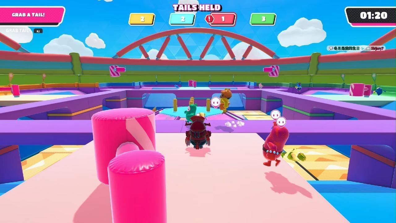 Fall Guys: Ultimate Knockout squad win team game mode only soccer win ⚽ ...