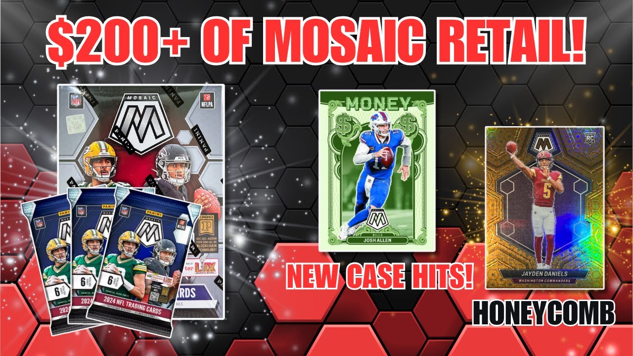 WATCH BEFORE BUYING! 2024 Mosaic Football Blaster Box Review - YouTube