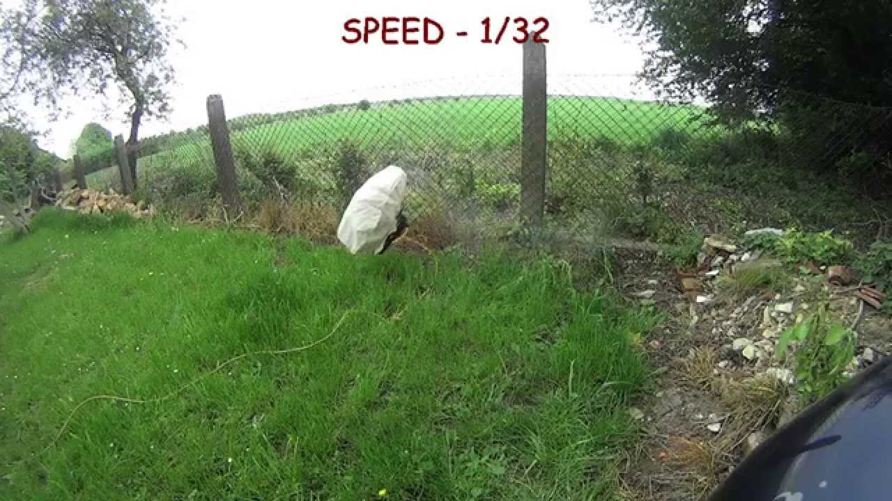 Sony Action Cam HDR-AS20, Super Slow Motion test - exploding airbag ...