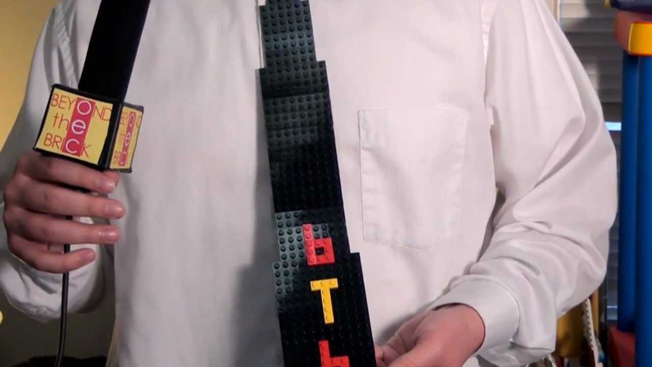 Brick Your Neck LEGO Tie Review - YouTube