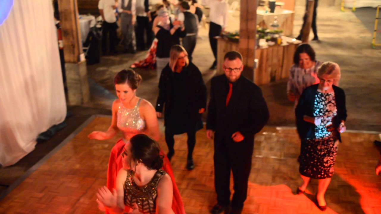Kids and chaperones dancing at RHS prom 2016 - YouTube