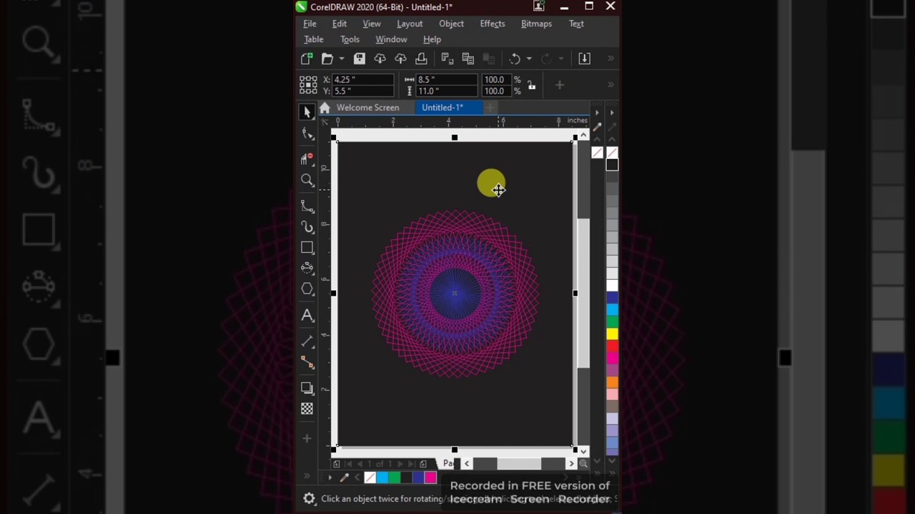 new design | Zeeshan printer 1k | #coreldraw #business #easy - YouTube