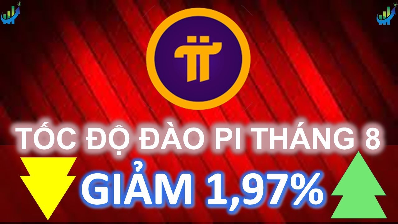 Tháng 8 tốc độ đào Pi giảm 1,97% #investtv #pinetwork #picoin #pi #coin ...