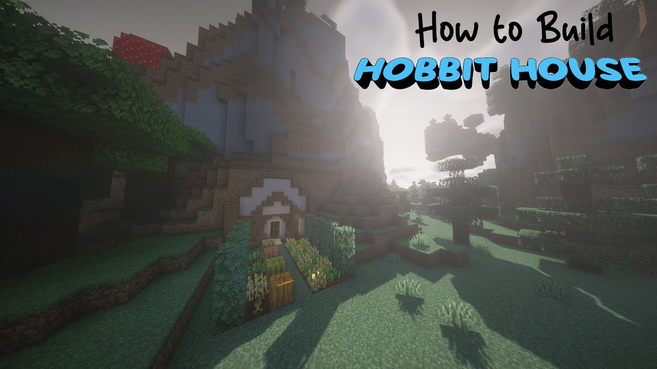 How i built a comfortable Hobbit House in Minecraft - YouTube