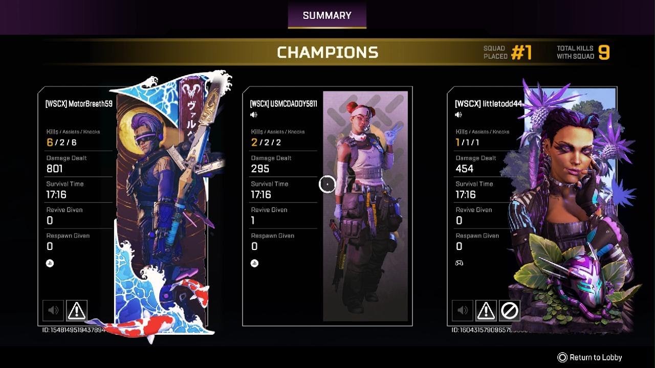 Apex Legends trio victory with Todd and rich - YouTube