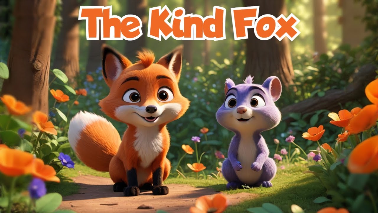 THE KIND FOX - Children's story - YouTube