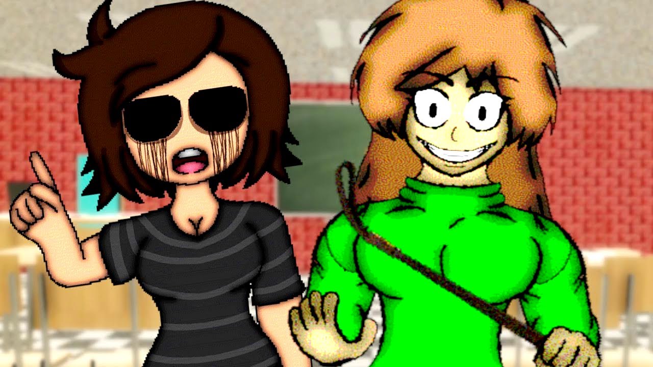 BALDI AND THE PRINCIPAL HAVE TURNED INTO GIRLS!! Baldi's Basics Mod ...