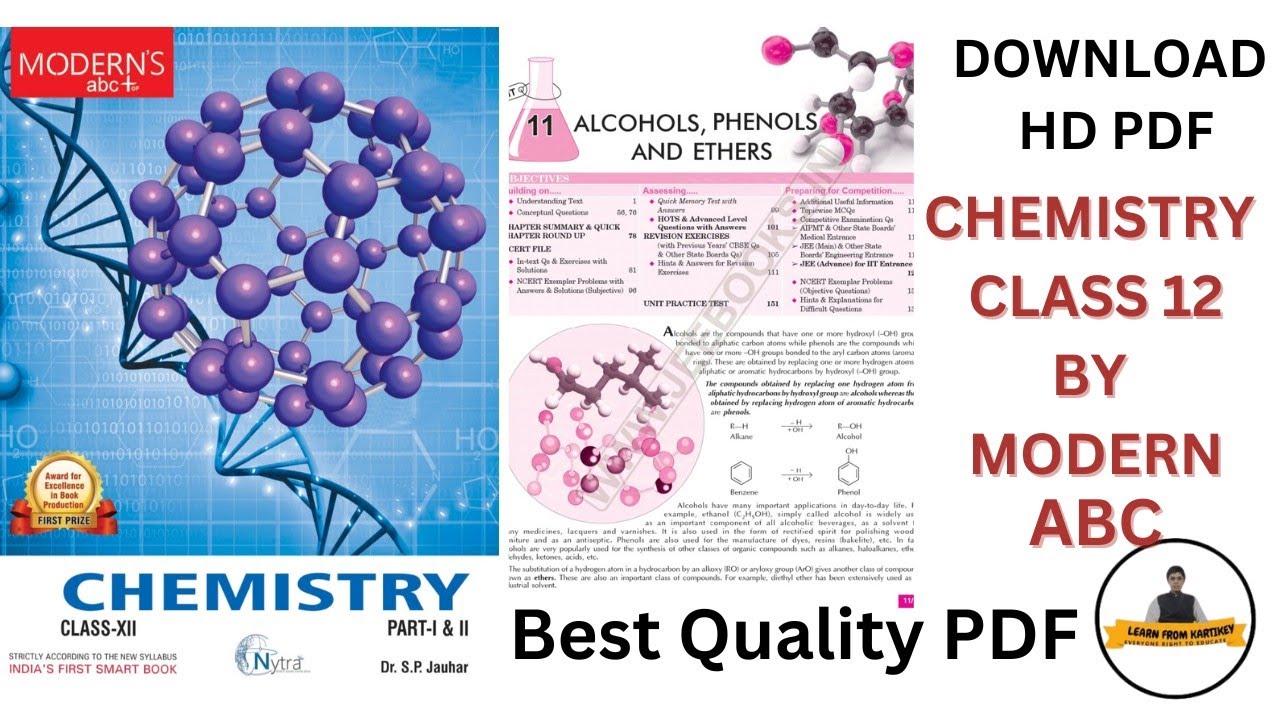 Chemistry by Modern ABC Class 12th With PDF Download Chapter 11 Alcohol ...