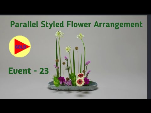 Parallel Styled [Flower Arrangement - 2] - YouTube