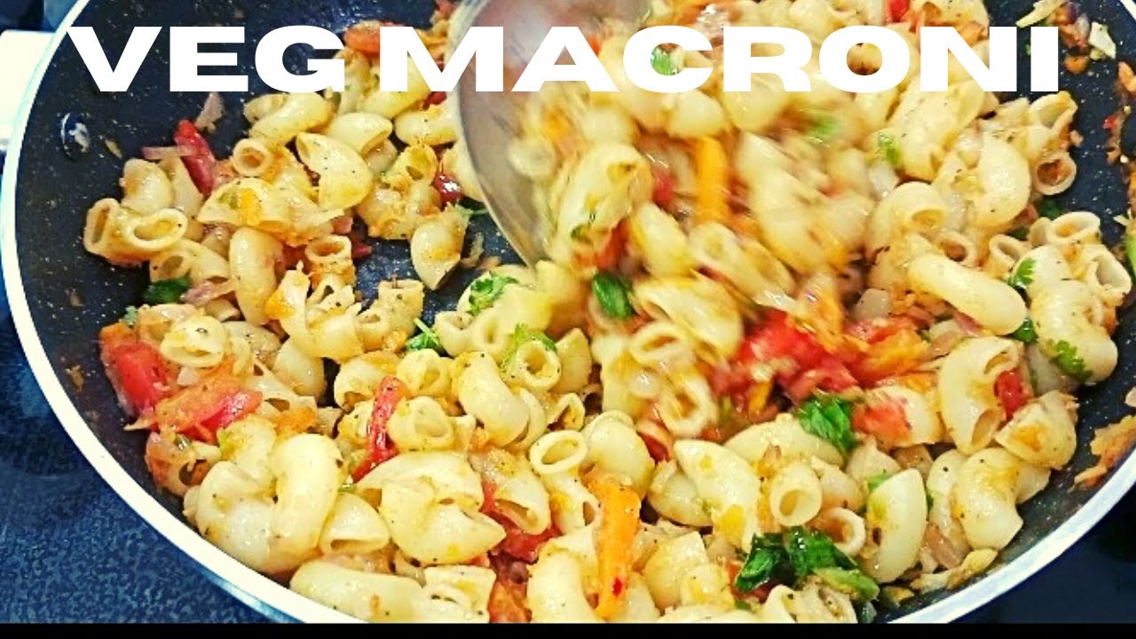 Macroni Pasta Recipe/Indian Style Pasta/Veg Macroni Pasta Recipe/Masala ...